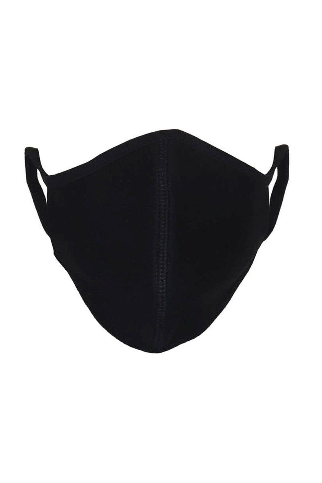 Discover Sustainable Style: "Black Beauty" Fabric Masks by TeeShoppen