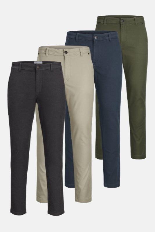 Step Up Your Style: Regular Fit Performance Structure Pants (4 pcs.)